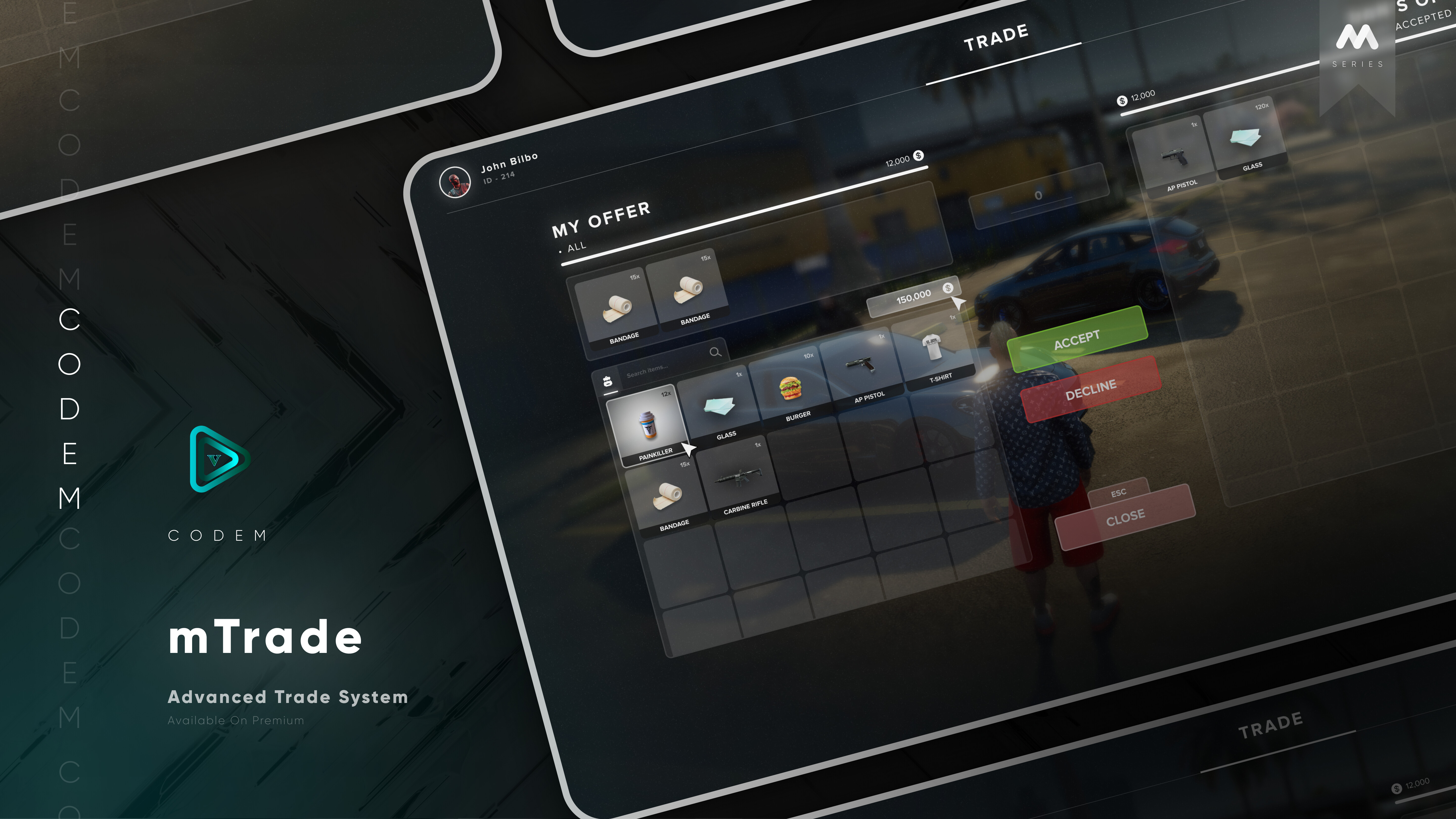 CodeM mTrade - FiveM Releases - Cfx.re Community