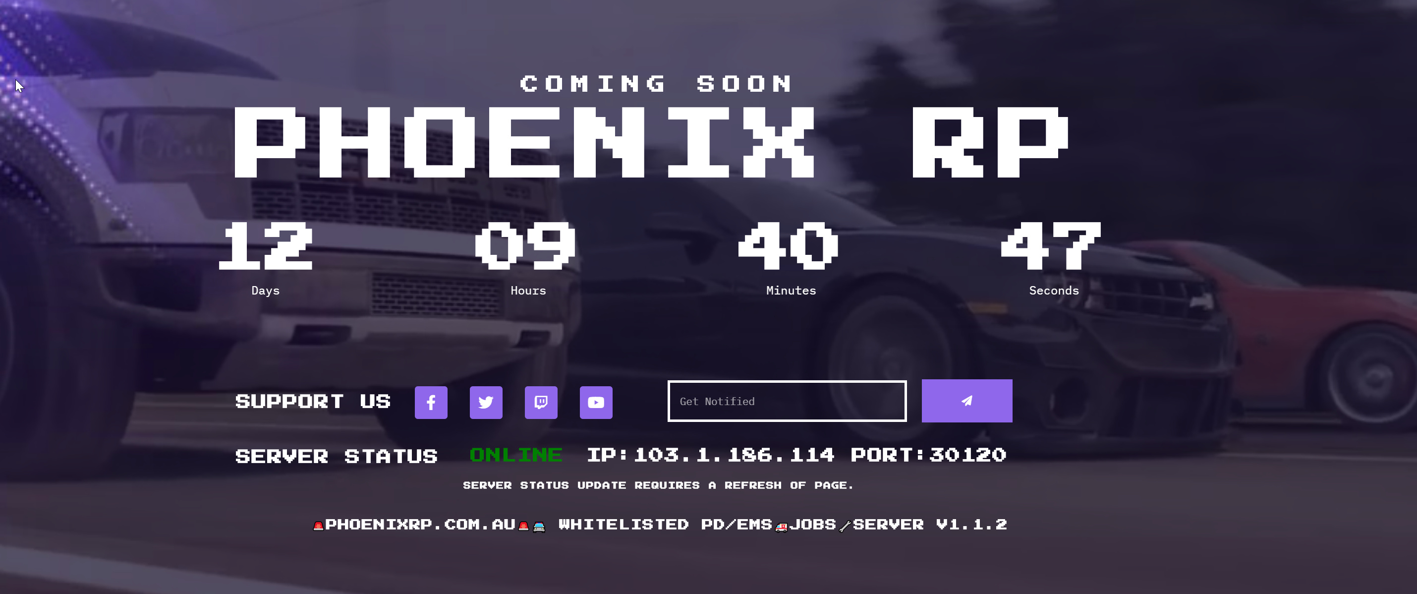 FiveM Website Status Check Script - FiveM Releases - Cfx.re Community