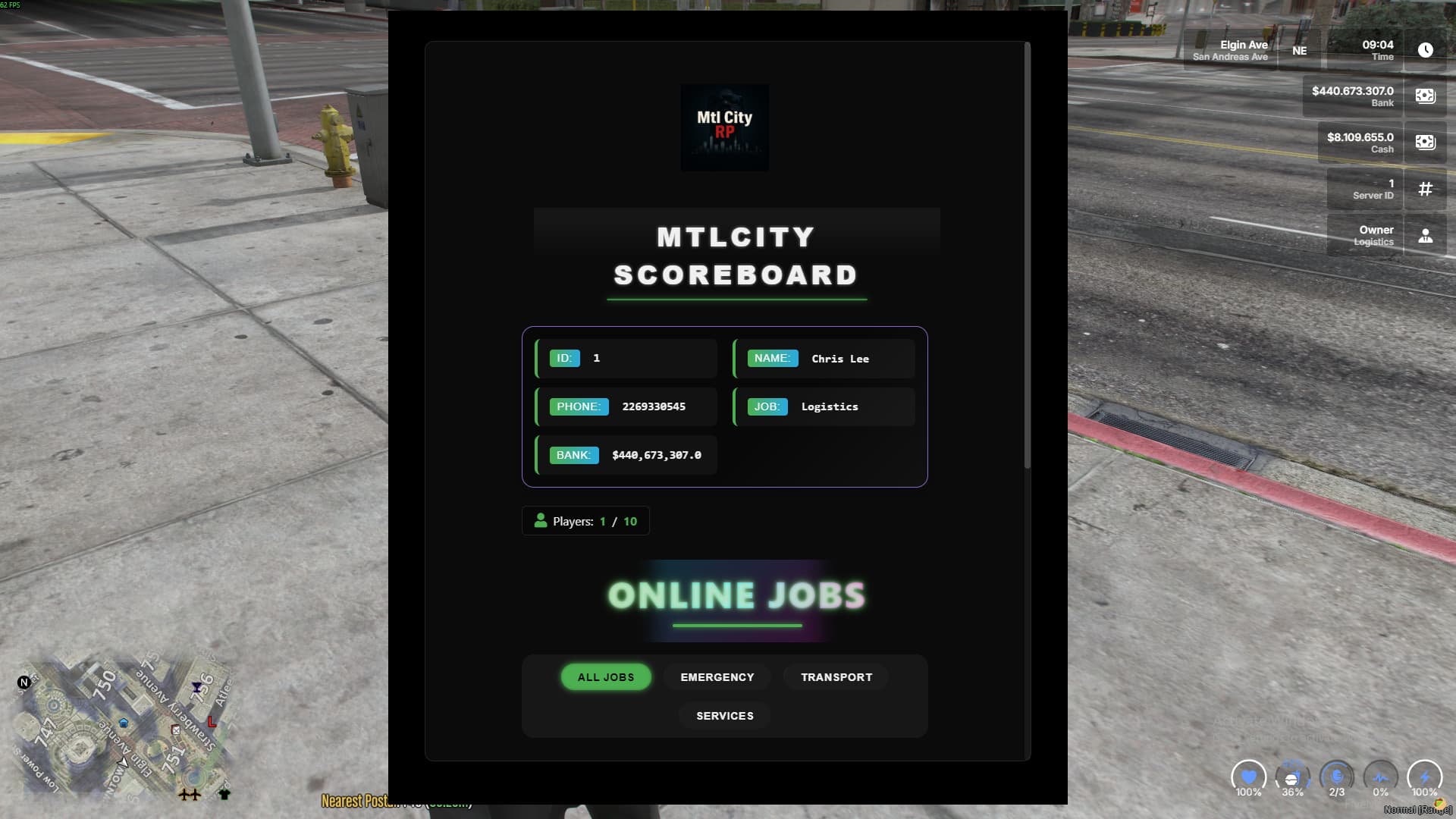 MTL-Advanced-Scoreboard - FiveM Releases - Cfx.re Community