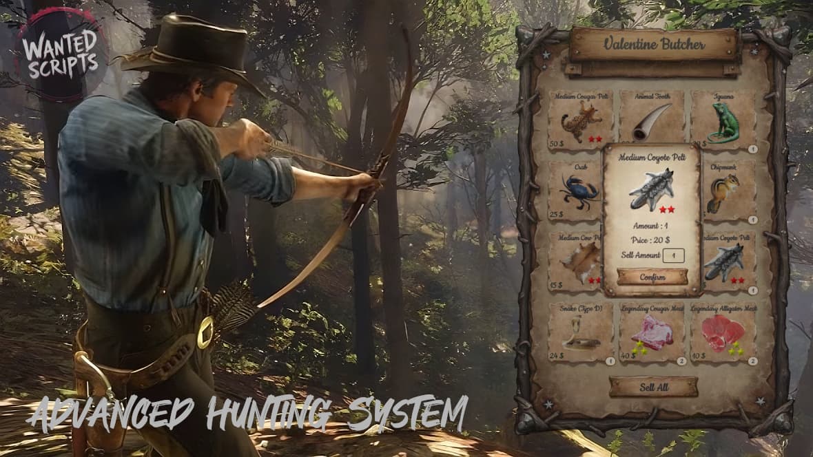 Hunting – Immersive Wildlife Experience [Vorp] - RedM Releases - Cfx.re ...