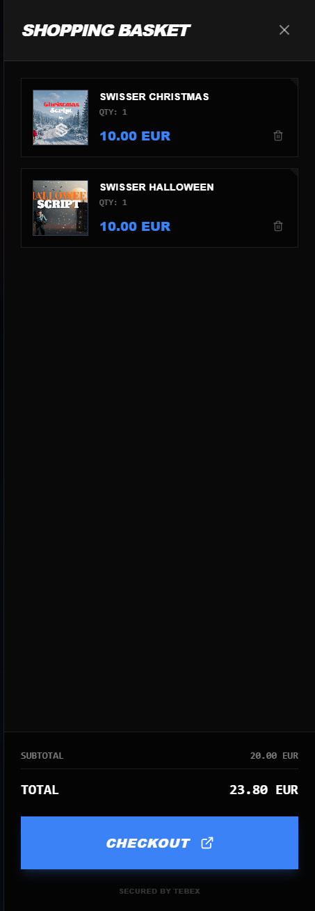 Headless Tebex Store Template | 100/100 Lighthouse | React 19 & Vite | High Conversion Design ...