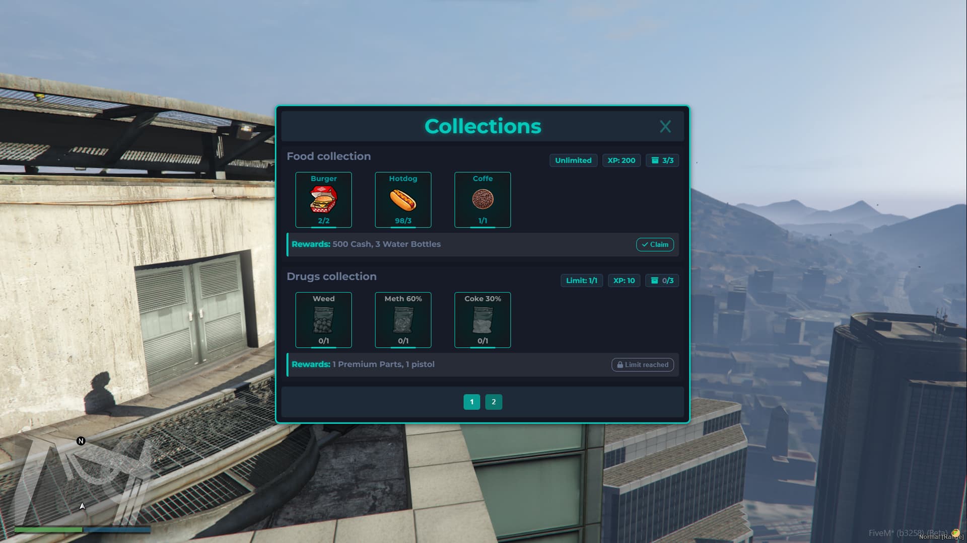 [PAID] [ESX/QB/QBX/OX] Customizable collections system for your fivem server [pc_collections ...