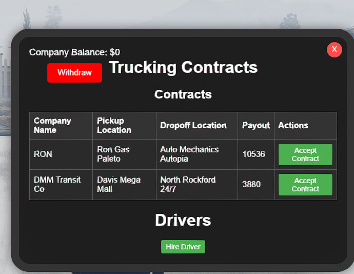 ETS/ATS Inspired Trucking Company Simulator - FiveM Releases - Cfx.re ...