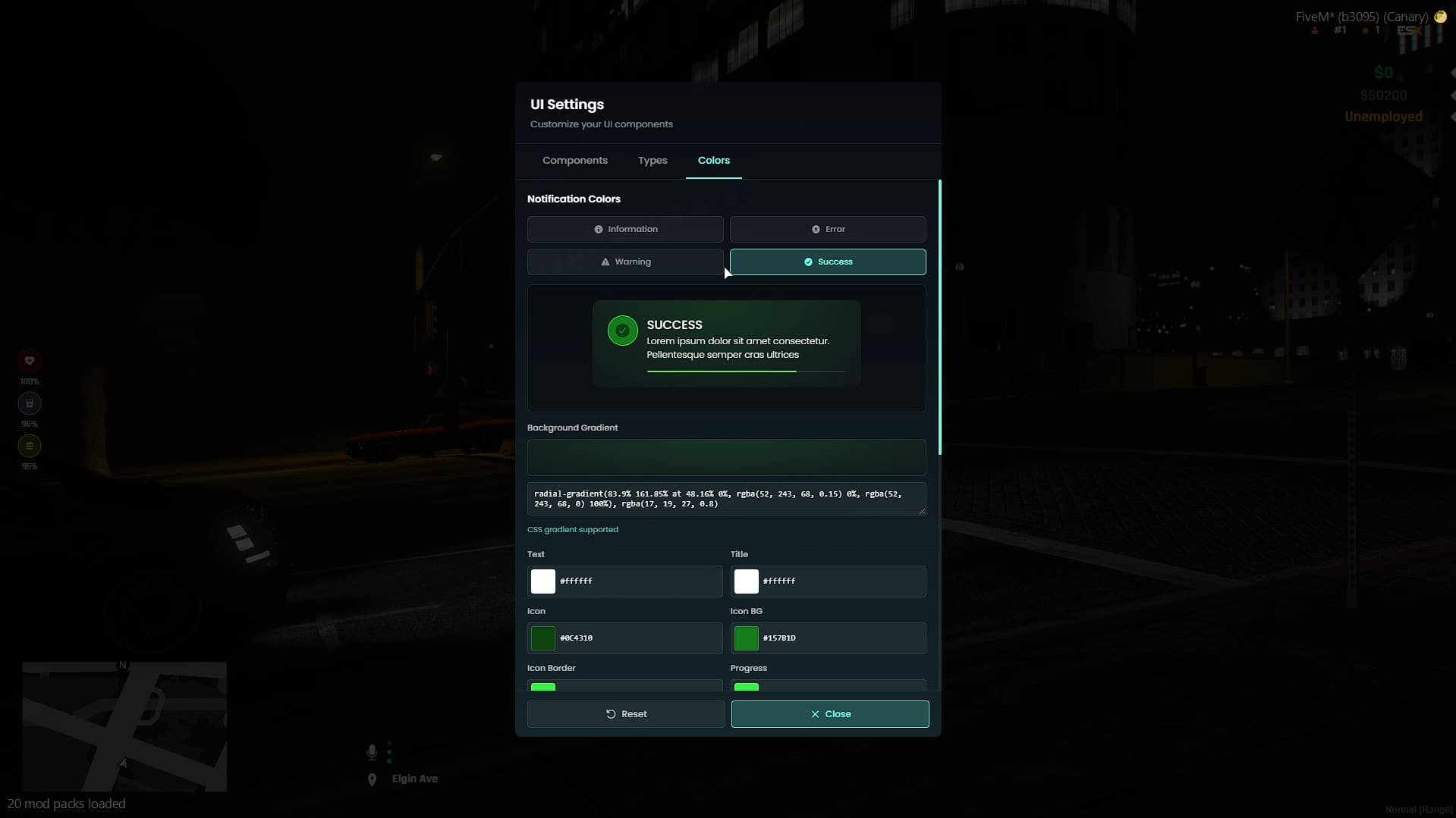 Advanced UI Kit | Notication - Progress - Radial - Text UI - Menus etc ...