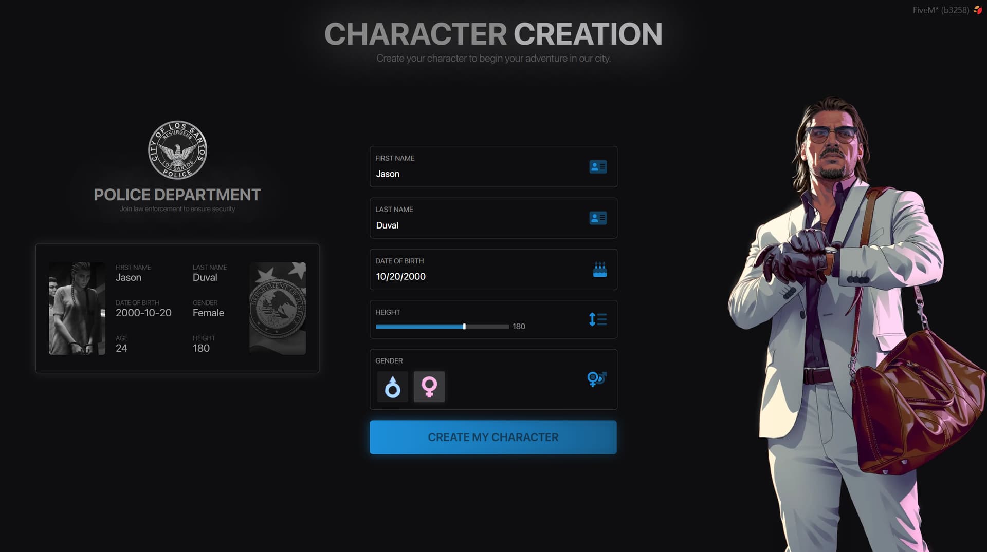 [FREE] [ESX] Identity Script UI - FiveM Releases - Cfx.re Community