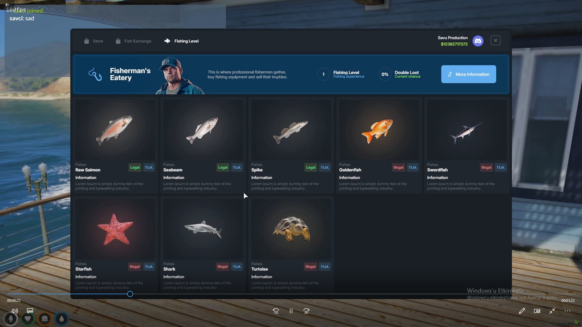 Fast Scripts Advanced Fishing Job FiveM [ESX / QBCore / QBox] - FiveM Releases - Cfx.re Community