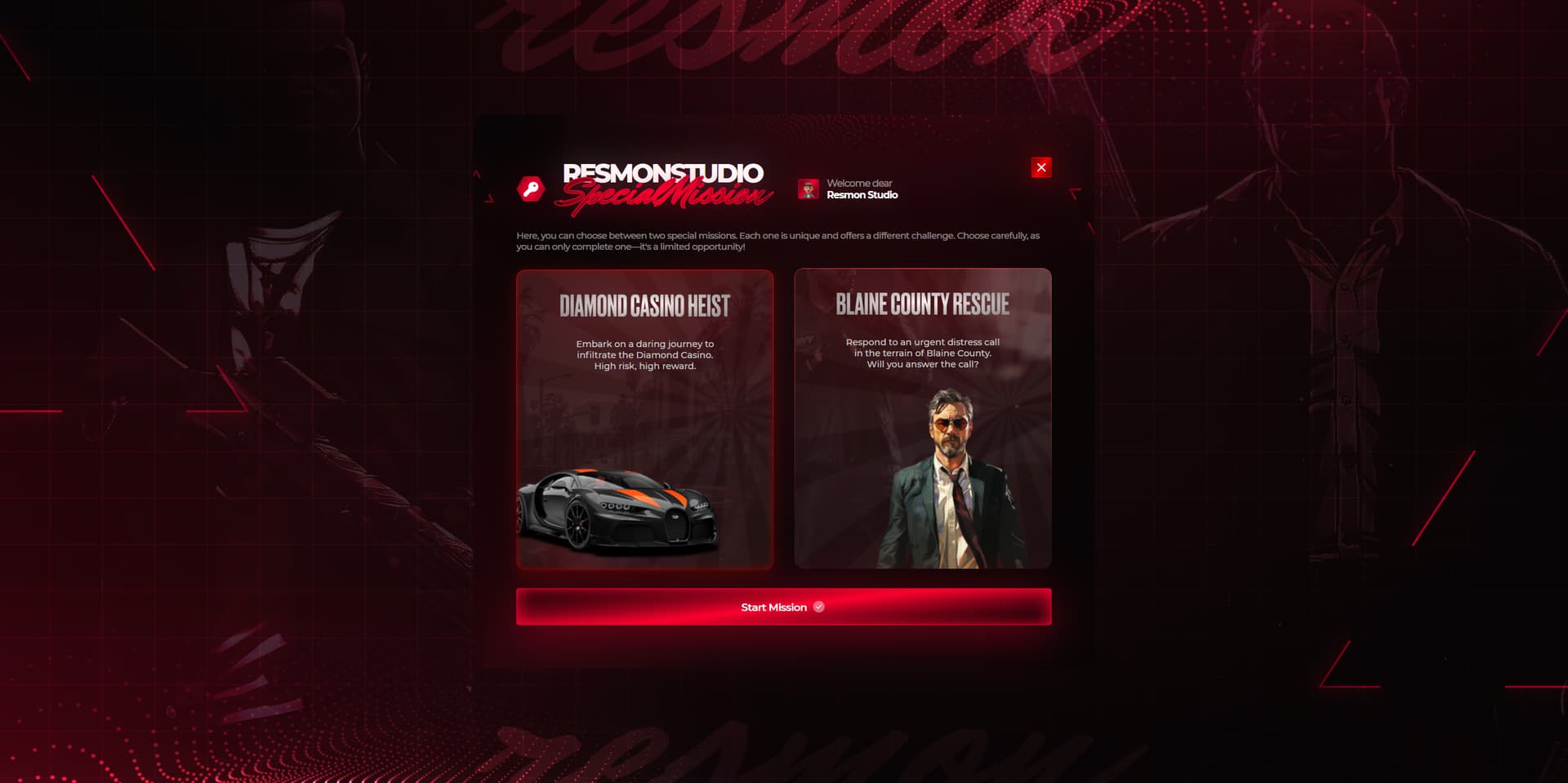 [ESX][QBCore] RS Special Mission | Highly Optimized, 0.00MS Unique ...