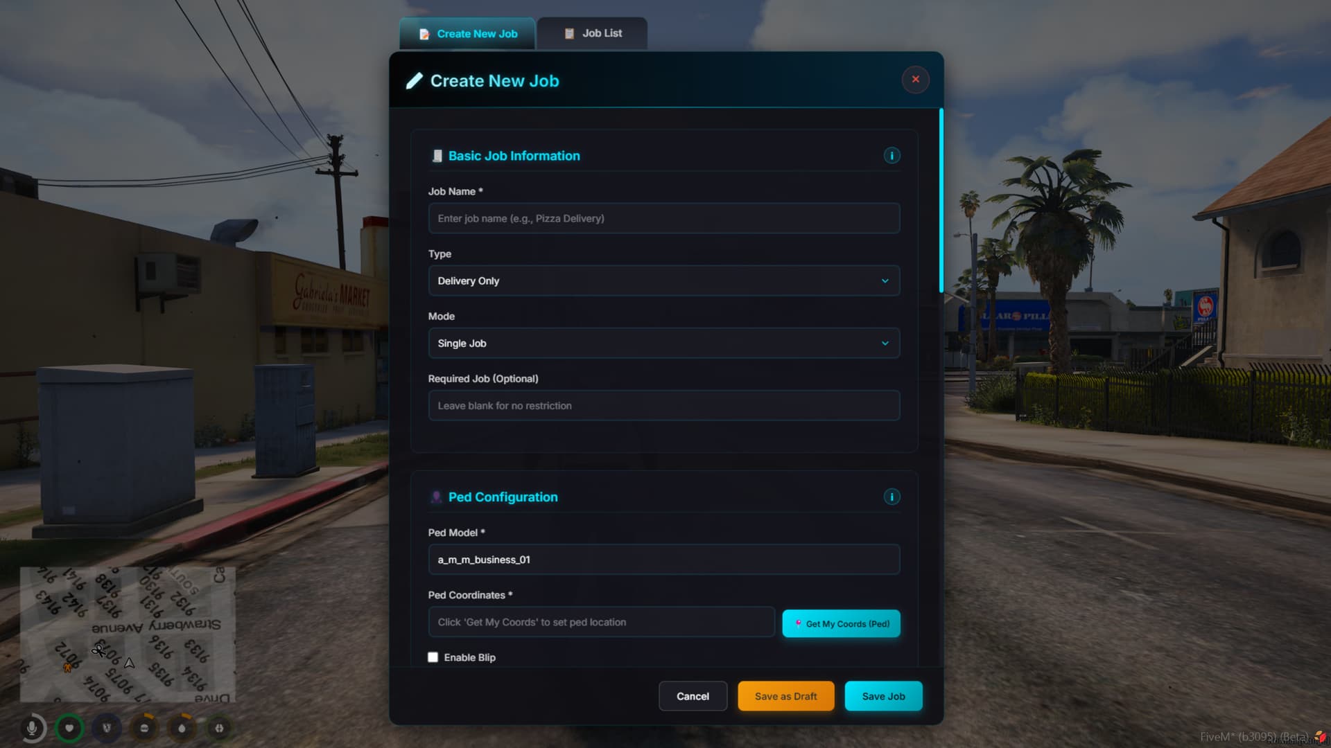 Create Unlimited Jobs - Pickup & Delivery Job Creator! - FiveM Releases ...