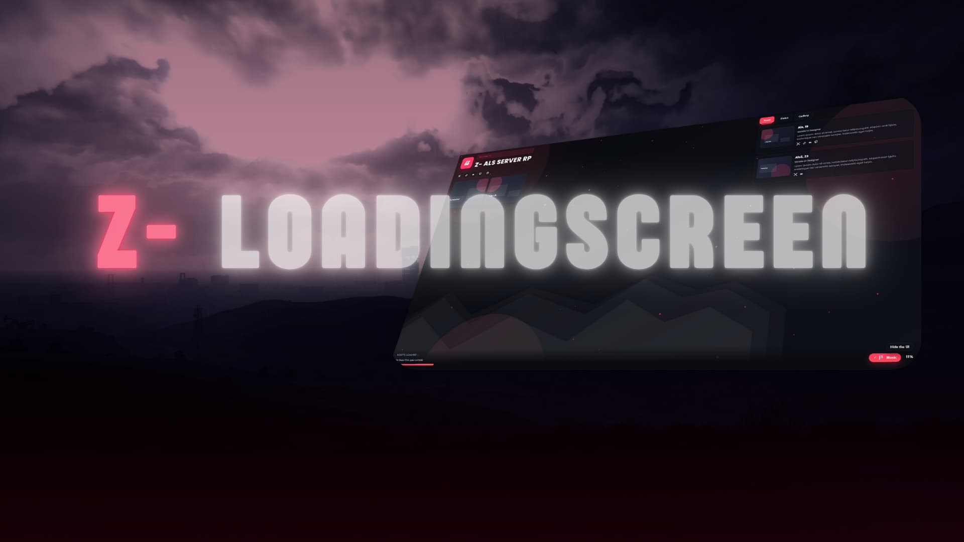 [FREE] Z - Loading Screen - FiveM Releases - Cfx.re Community