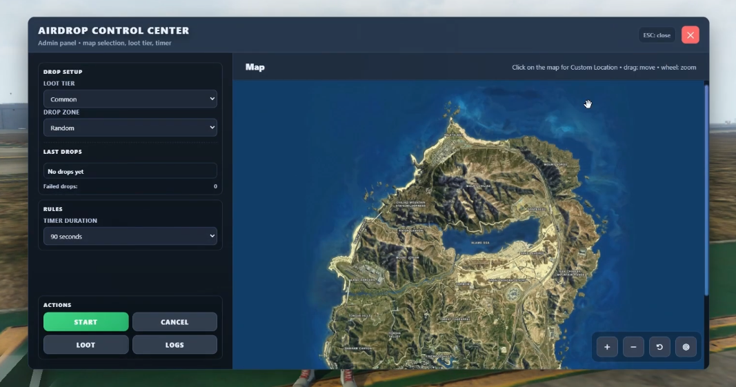 [ESX/QB] AirDrop System - FiveM Releases - Cfx.re Community
