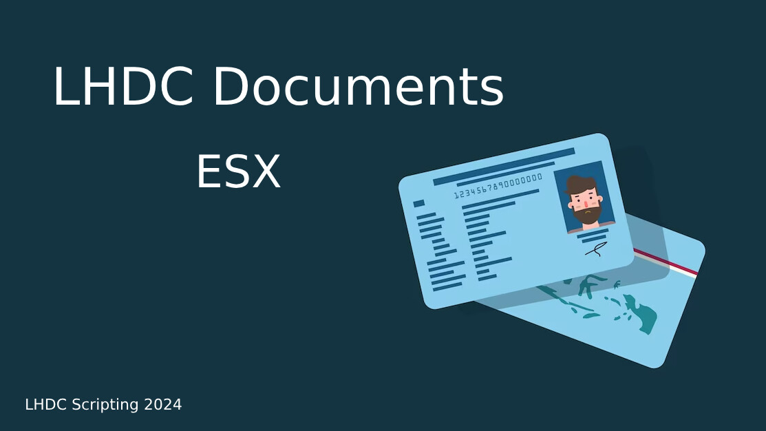 Documents Lhdc Documents [esx][paid] Fivem Releases Cfx Re Community