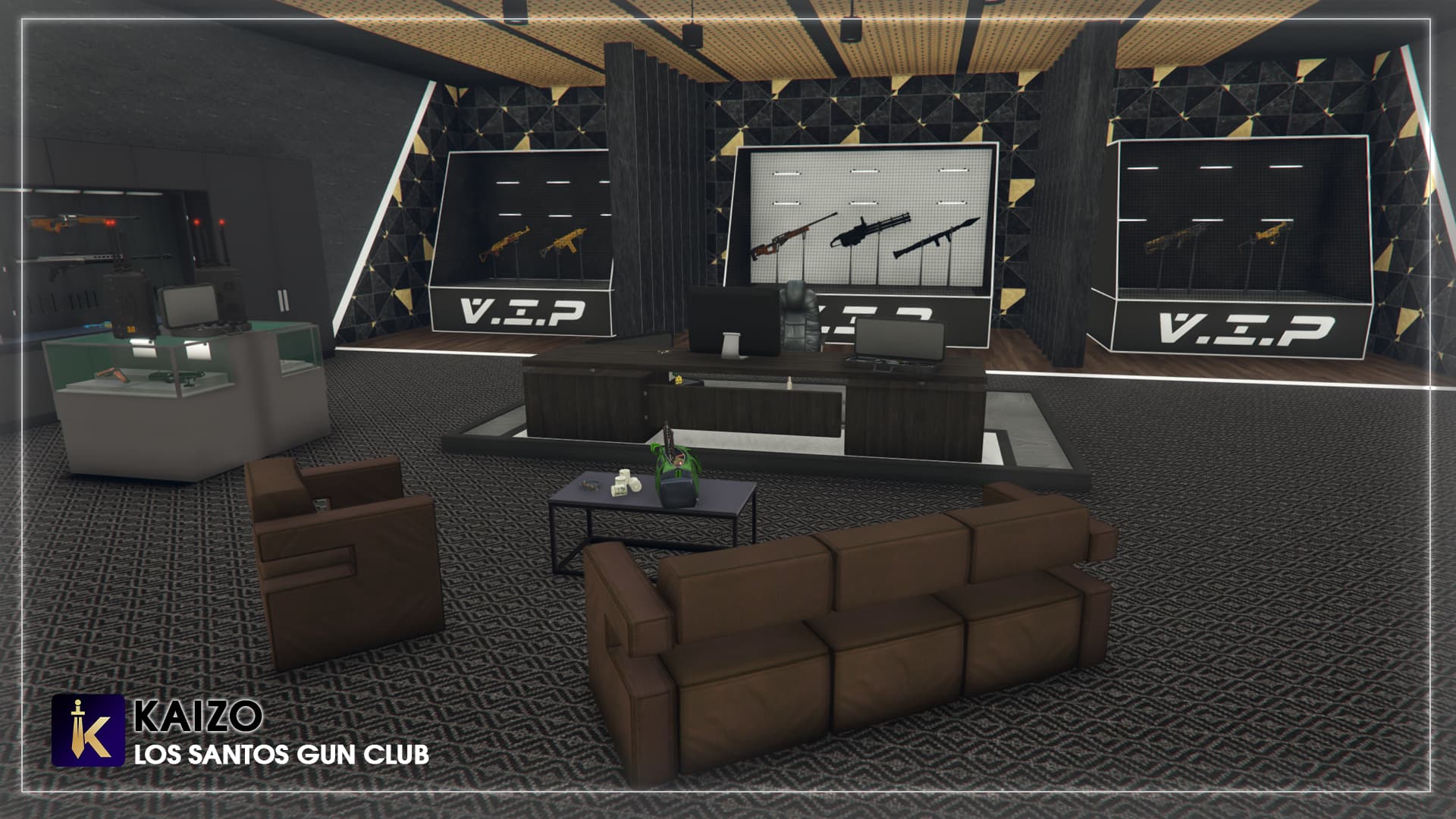 KAIZO GUN SHOP MLO V1 - Premium 4-Room Interior & Exterior Redesign ...
