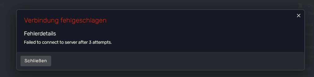Connect Problems - FiveM Client Support - Cfx.re Community