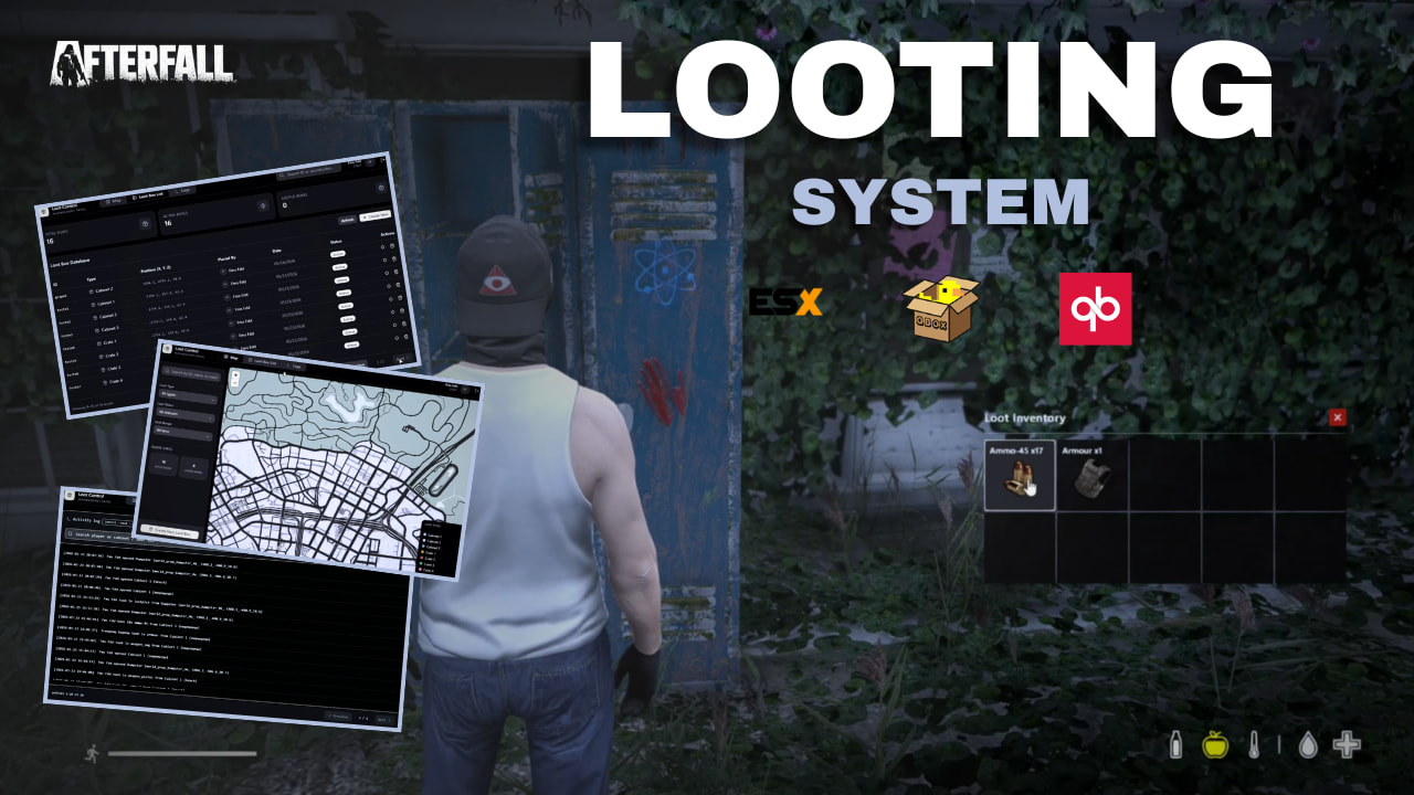 [PAID] Looting System | With Admin Panel [AfterFall] - FiveM Releases ...