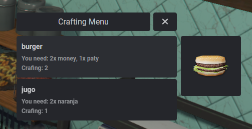 [PAID] [ESX] Crafting Creator - FiveM Releases - Cfx.re Community