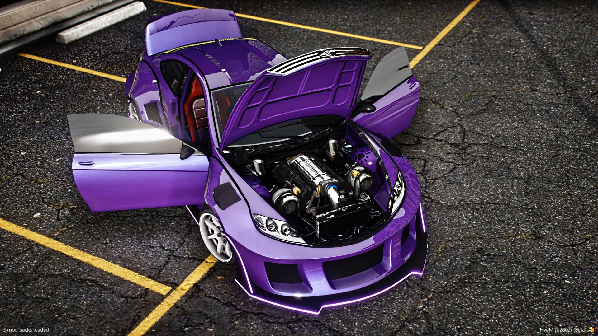 MYTHICAL X Schwarzer Widebody 110 Tuning Parts - FiveM Search