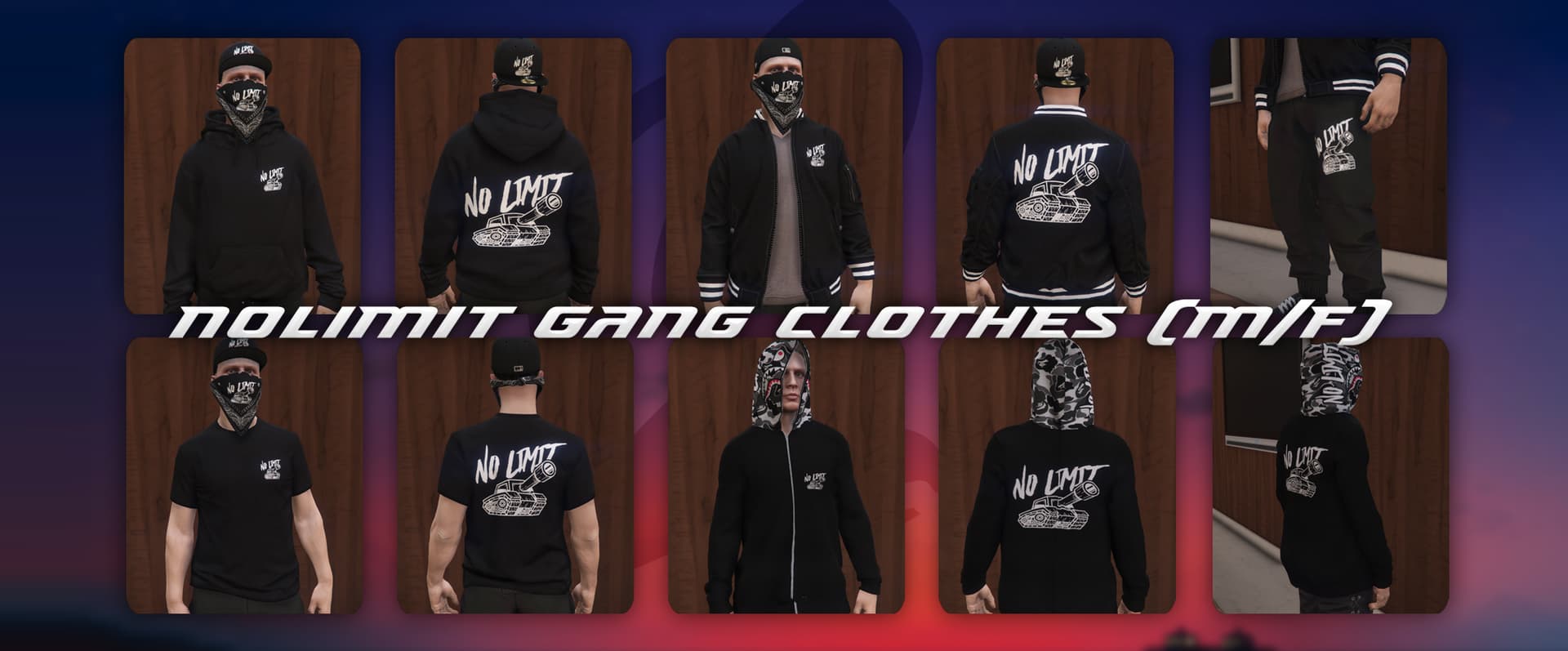 [PAID] Nolimit Gang Clothes ( Male & Female ) - FiveM Releases - Cfx.re Community