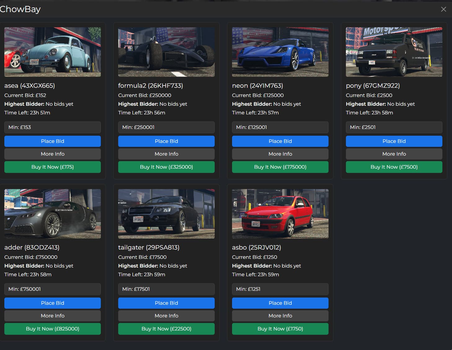 [QB|QBOX][PAID] Advanced Car Auction - FiveM Releases - Cfx.re Community