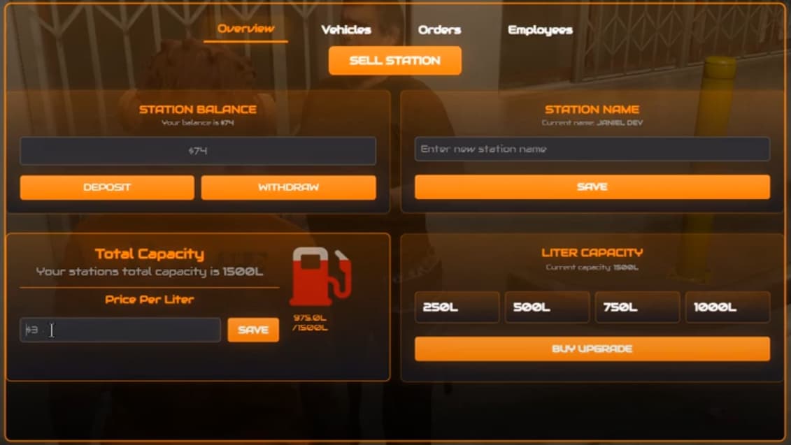 [ESX&QB] Advanced Fuel Management System [ESCROW] - FiveM Releases - Cfx.re Community