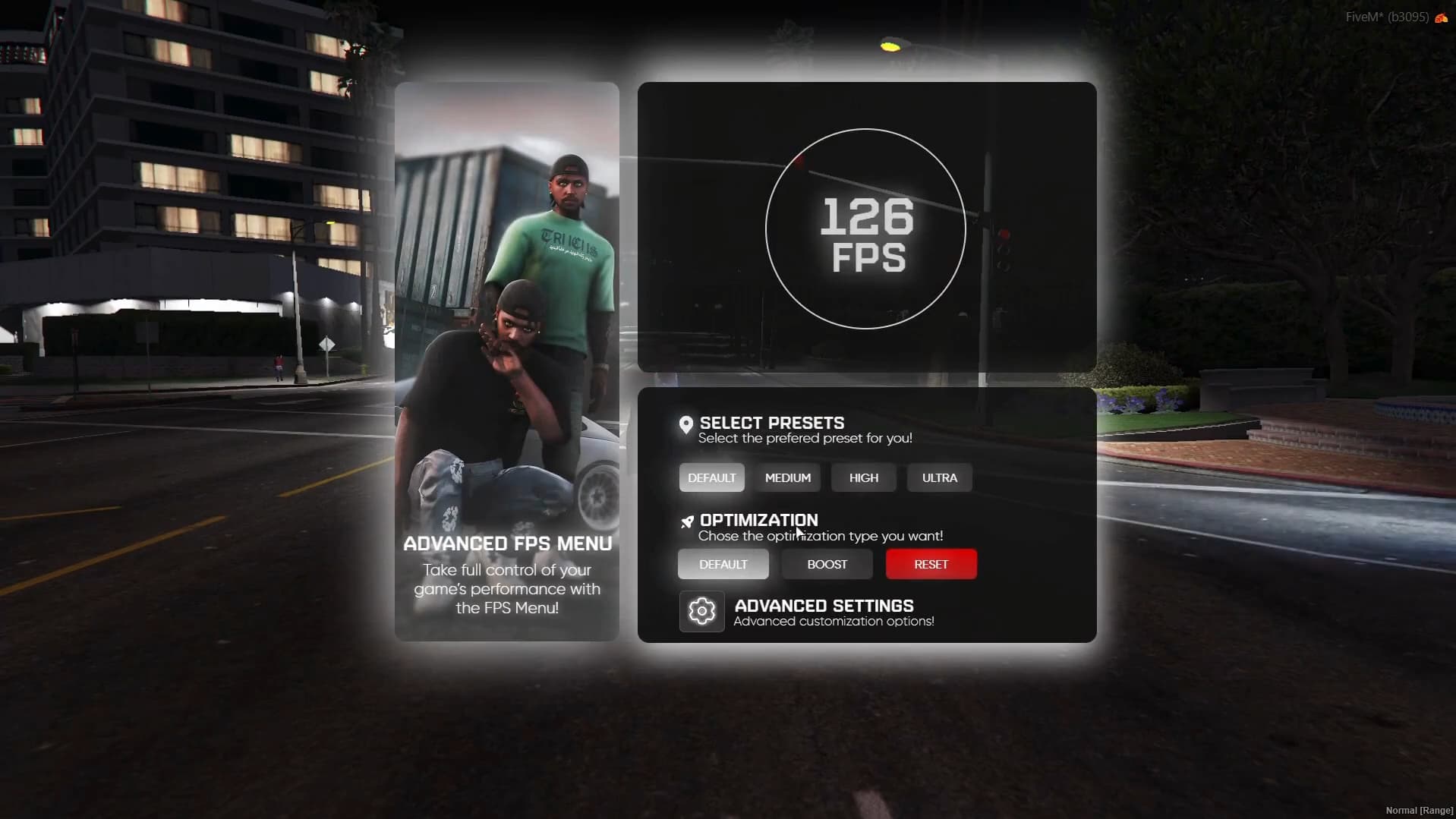 [PAID] END Advanced FPS Menu - NEW FEATURES - FiveM Releases - Cfx.re ...