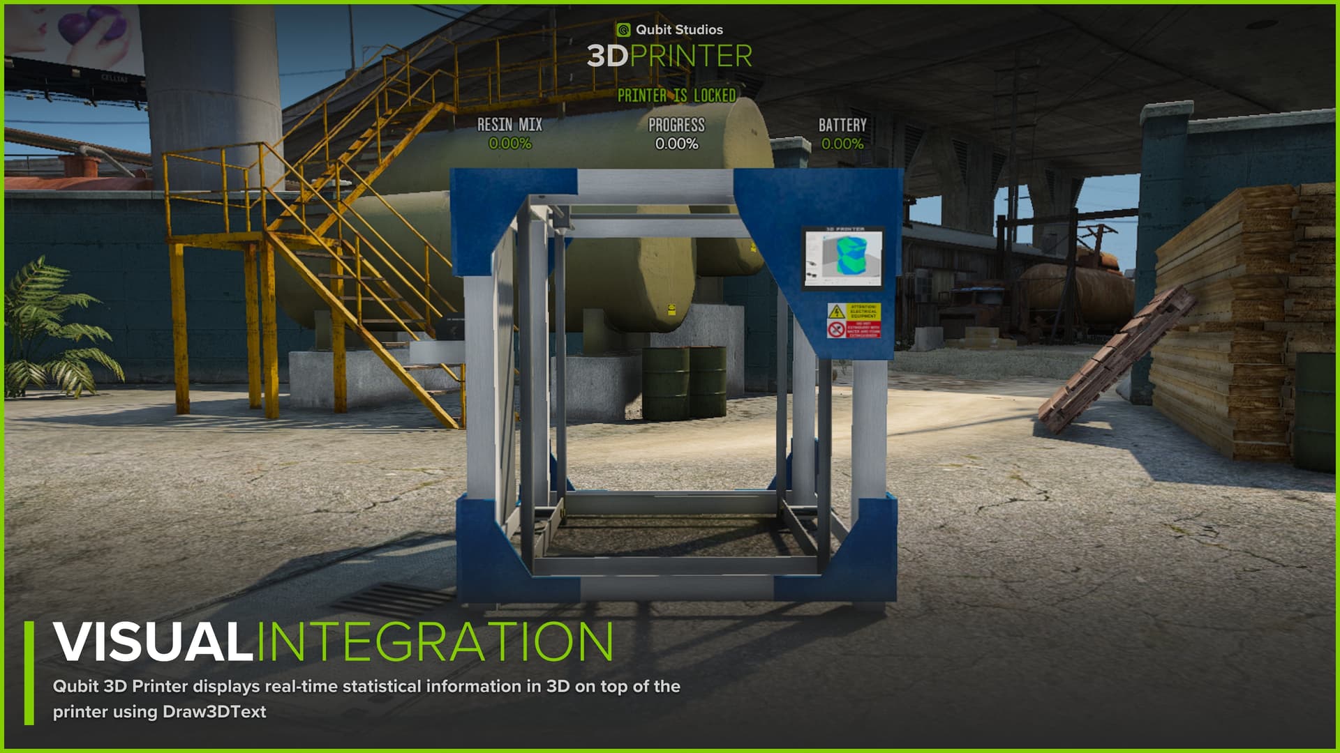 [ESX/QB] 🛠️ Qubit's 3D Printer | Item Crafting - FiveM Releases - Cfx.re Community