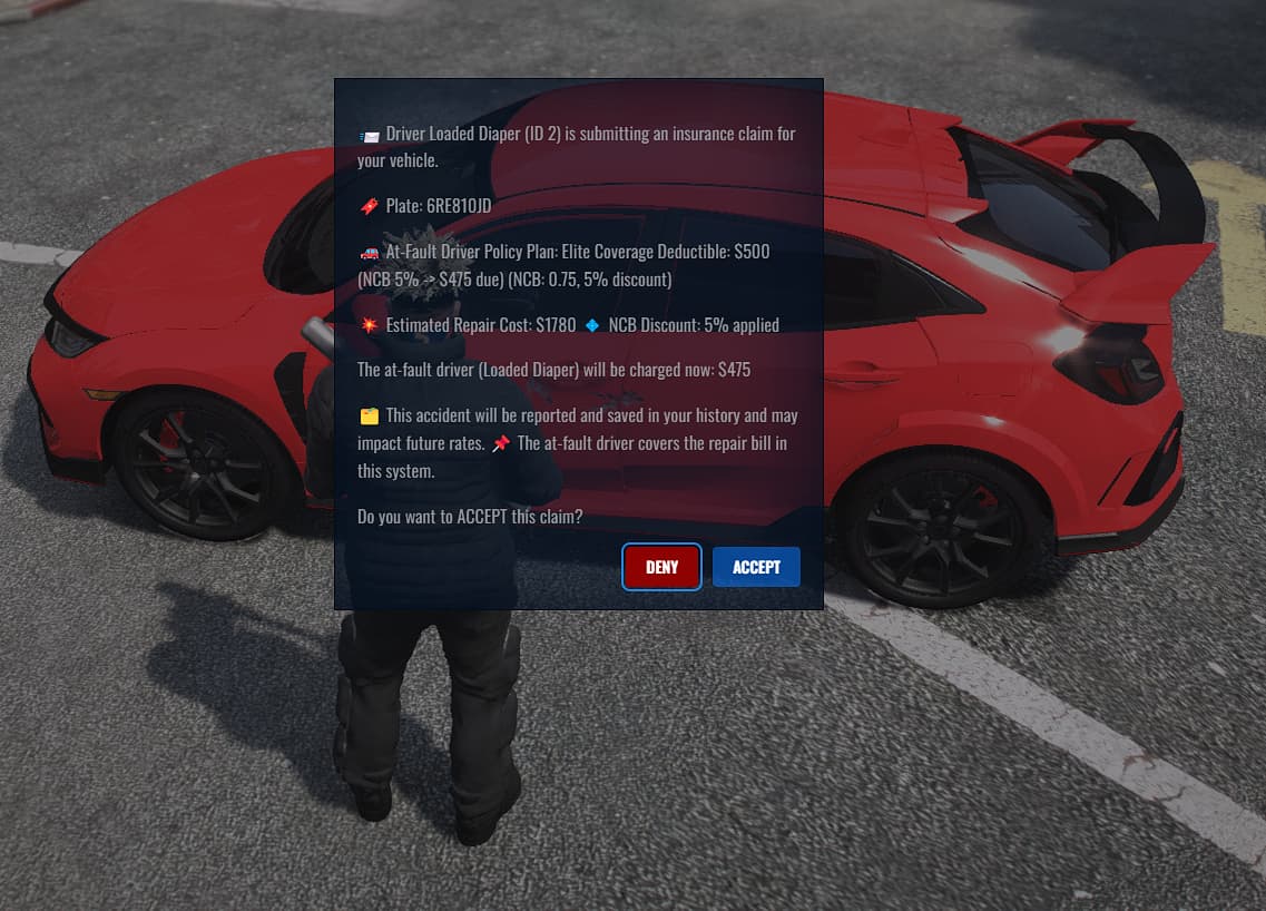 [ESX, QB-Core, QBox] Real Insurance System w/ Roadside Mechanic - FiveM Releases - Cfx.re Community