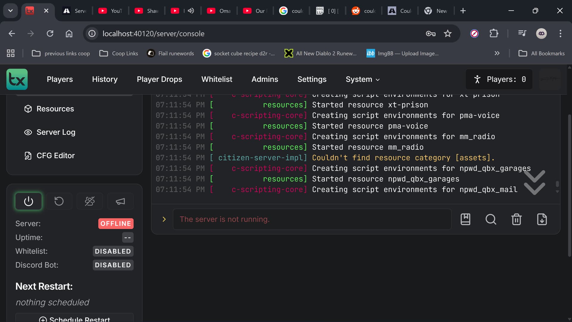 Could not find file `v_int_40.ytyp`(Solved) - Server Discussion - Cfx ...