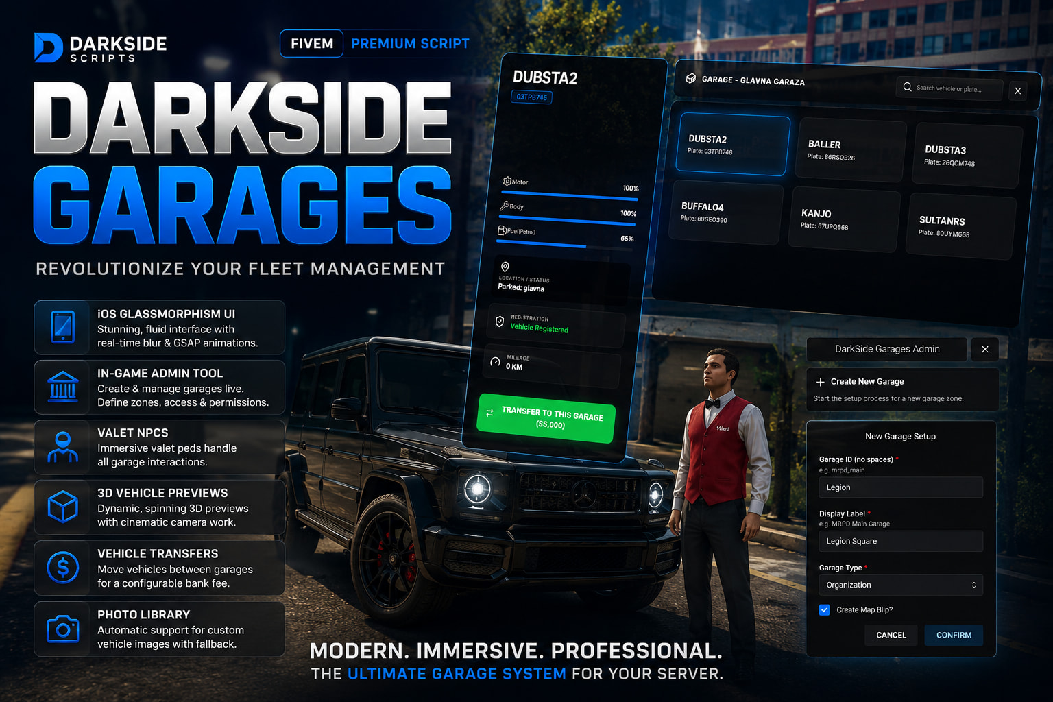 [QB-Core/ESX] ] DarkSide | Garage System - FiveM Releases - Cfx.re ...
