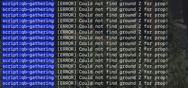 Gathering Script for QBCore - FiveM Releases - Cfx.re Community