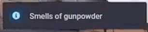 Anyone know which scripts says "Smells of Gunpowder" after shooting ...