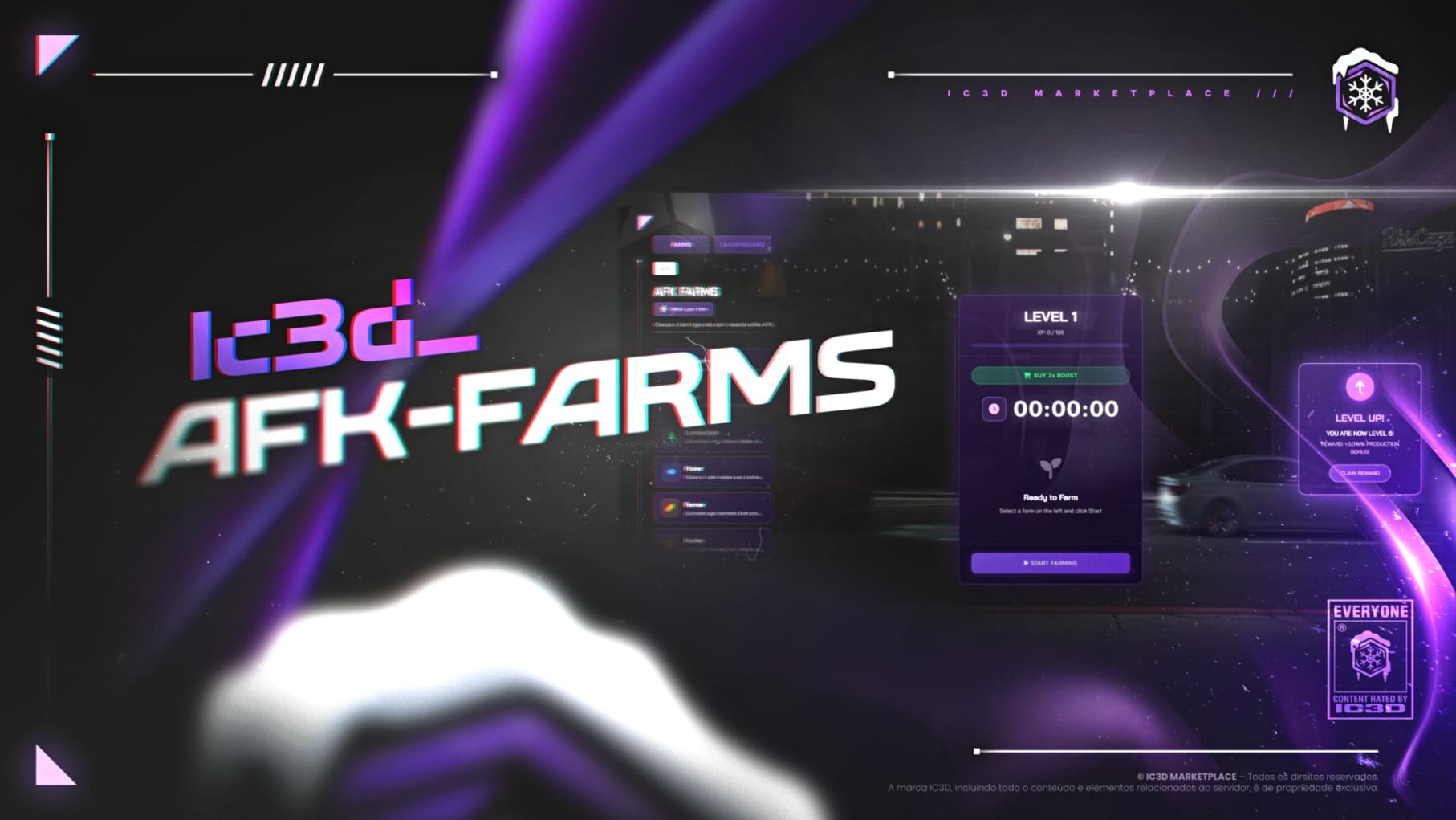 AFK Farms ( Levels, leaderboard, VIP boosts and much more ) [ESX][QB ...