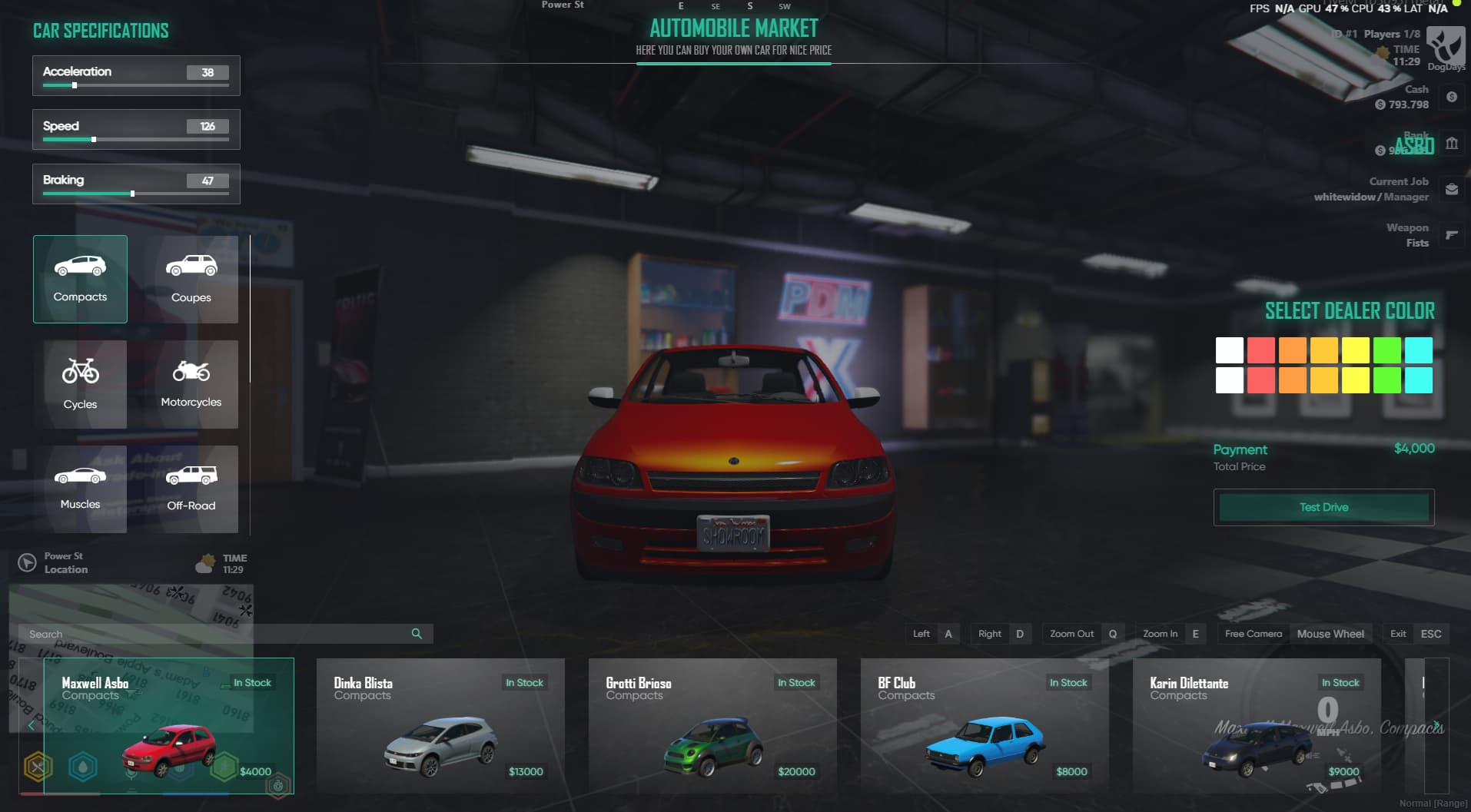 InfinityRP/Free to Play/ Staff needed/QBCore/police/ems/own gas ...