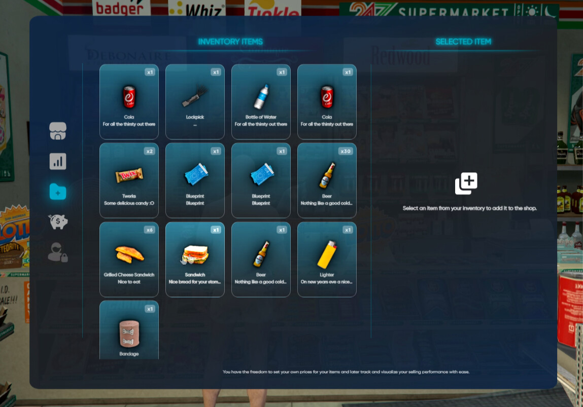 SHOPS AND STANDS [QBCore / ESX / QBOX] - FiveM Releases - Cfx.re Community