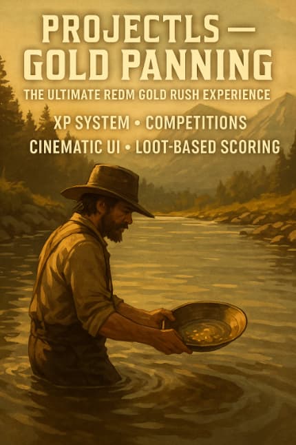 🌟 (ON-Sale) ProjectLS – Gold Panning Competition System - RedM Releases - Cfx.re Community