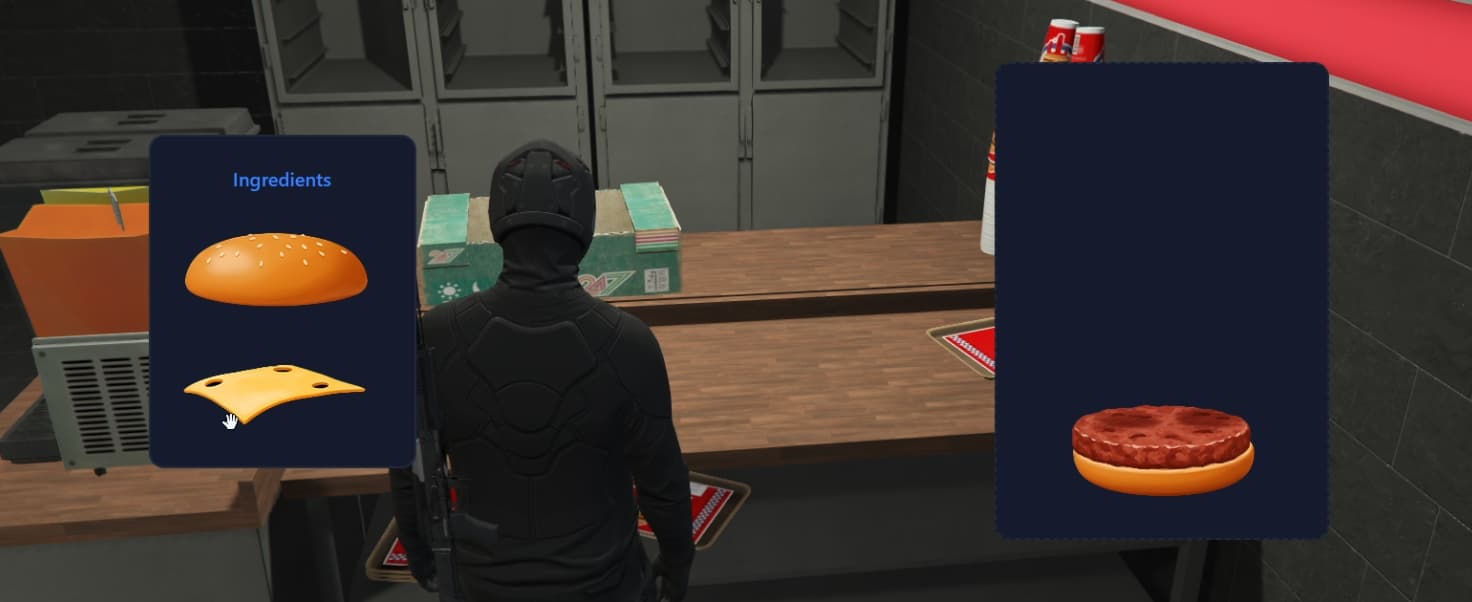 Burger Minigame - FiveM Releases - Cfx.re Community