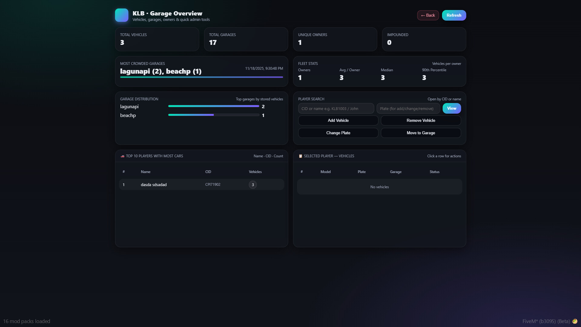 KLB · ControlCore — The Ultimate Server Control Hub - FiveM Releases - Cfx.re Community