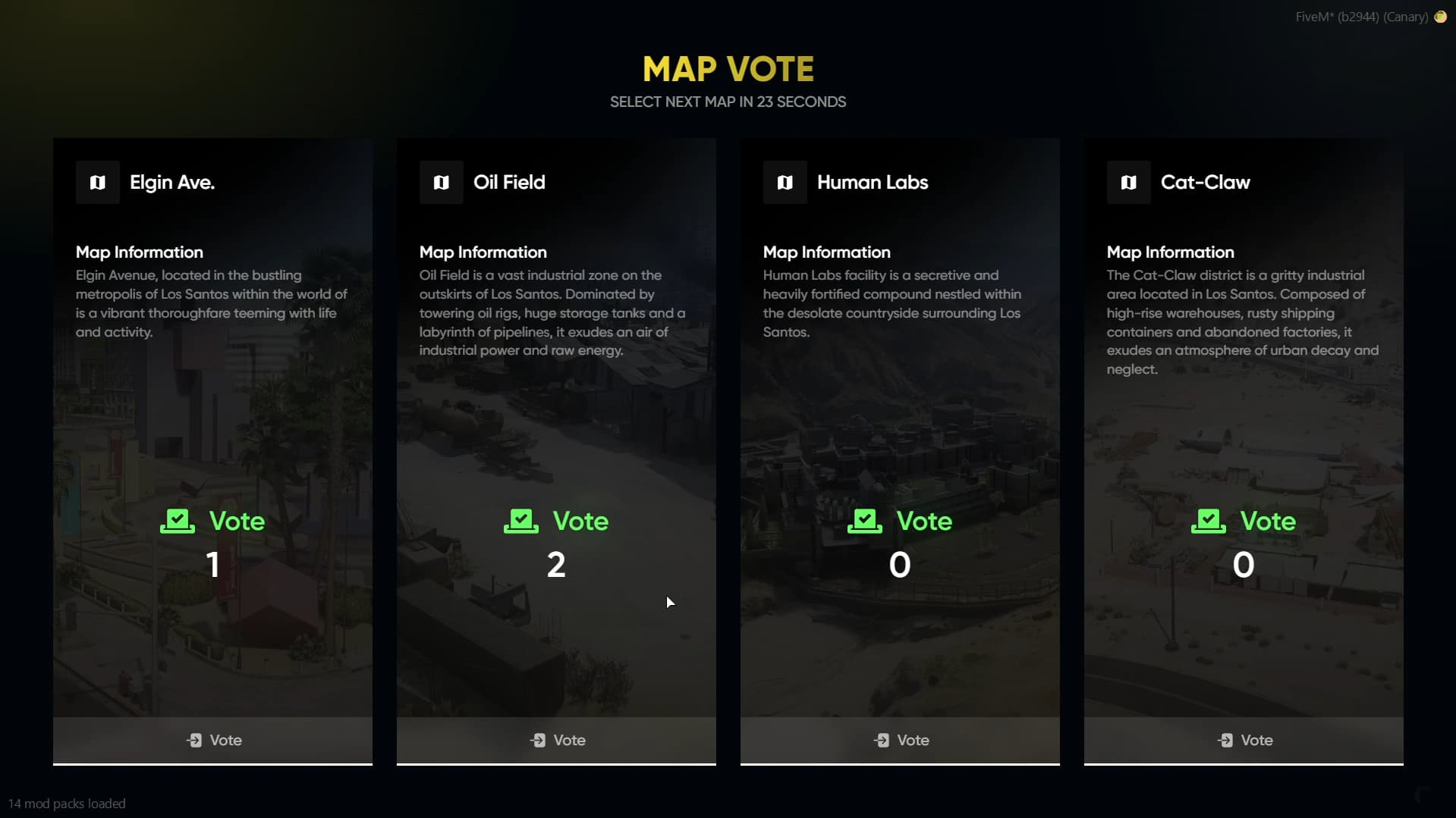 Thug Gungame (with Map Voting, Leaderboard Systems) - FiveM Releases ...