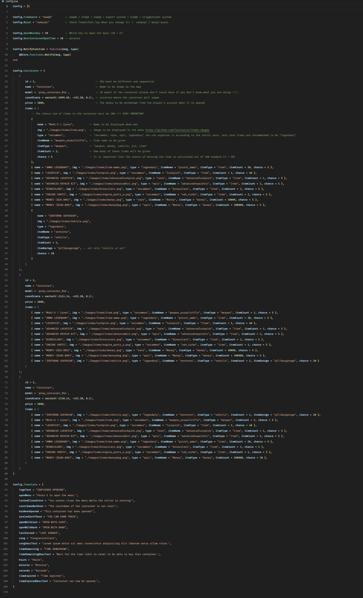 [QB/ESX] Timed Case/Container Opening | dockerize_realCaseOpen - FiveM Releases - Cfx.re Community