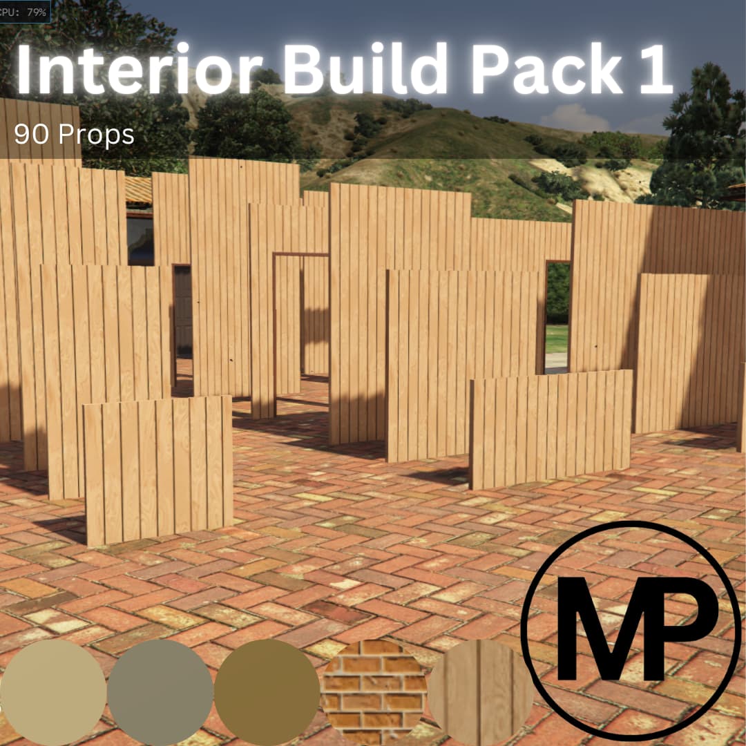 [MPW] Interior Build Pack 1 - Walls | 90 Props - FiveM Releases - Cfx ...
