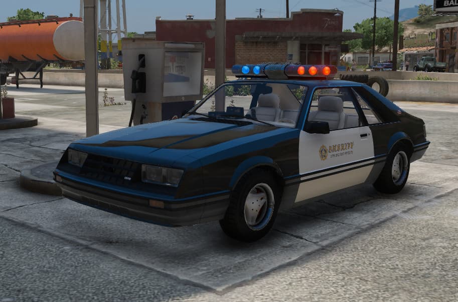 Vapid Dominator FX Police CALLSIGN [PAID] - FiveM Releases - Cfx.re ...