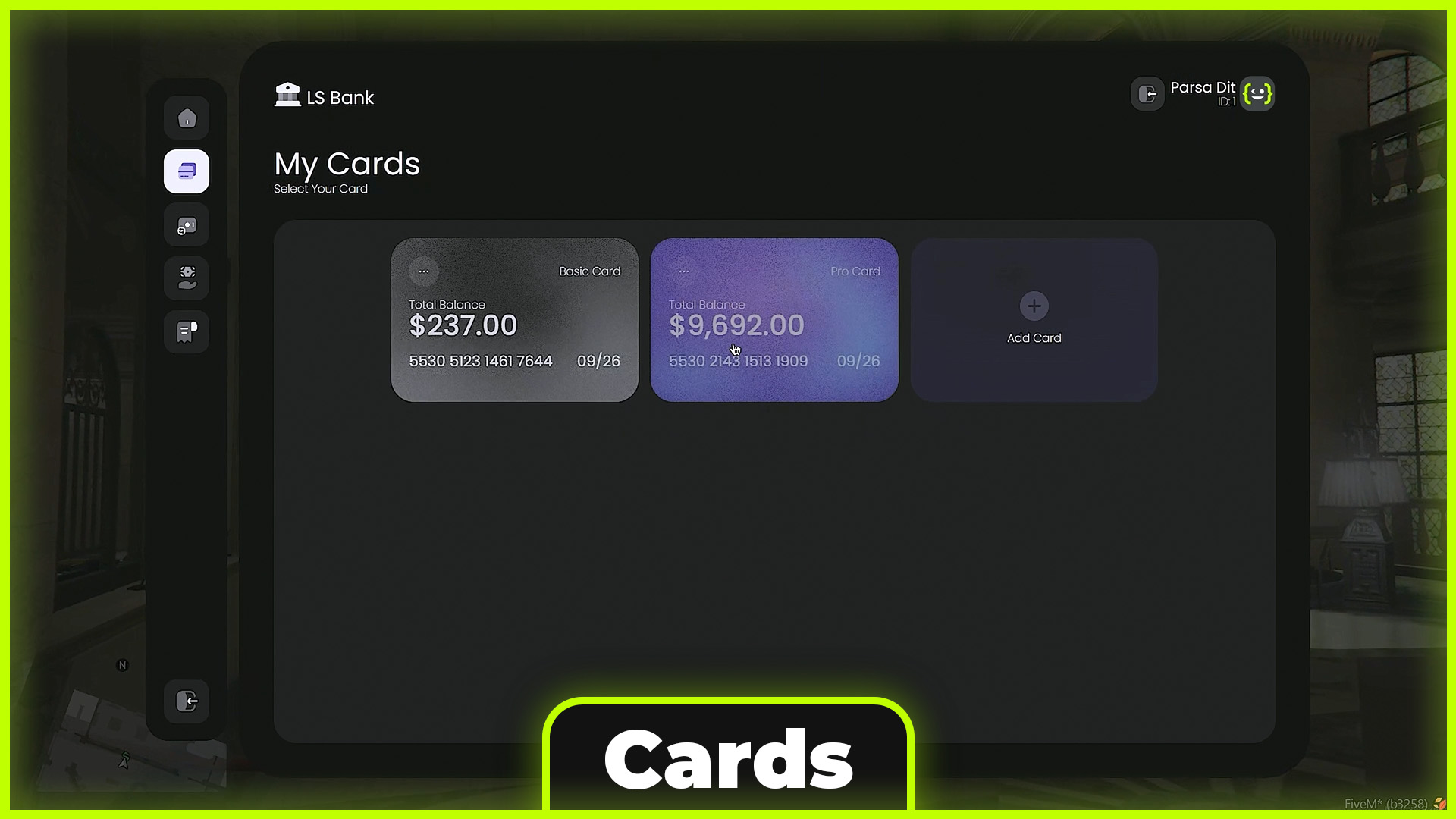 JustBank | The premium banking system - FiveM Search