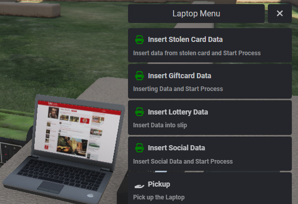 [Paid] 💳 Fraud System – Realistic Fraud & Laundering - FiveM Releases ...