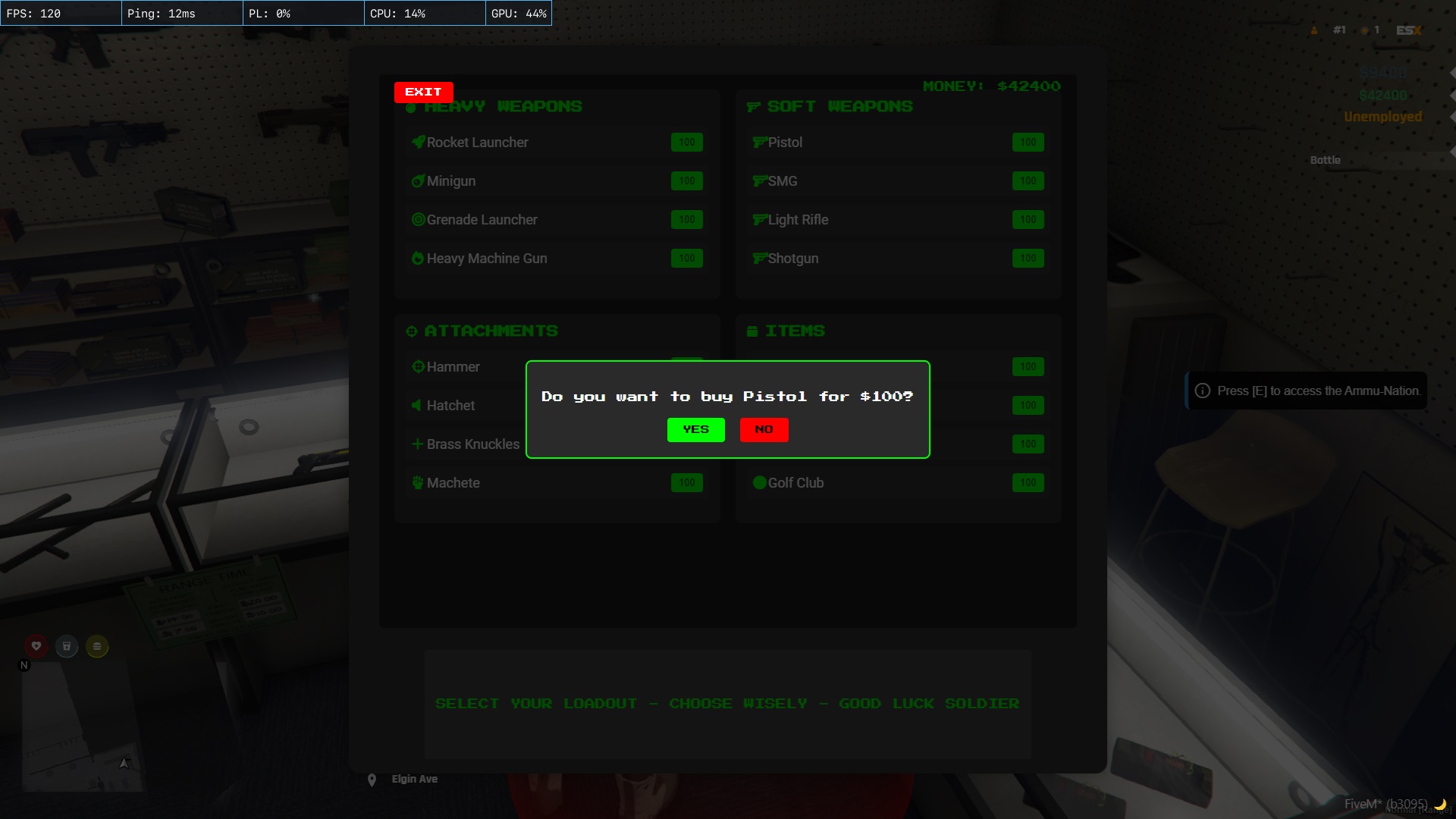[ESX] [PAID] Weapon shop - FiveM Releases - Cfx.re Community