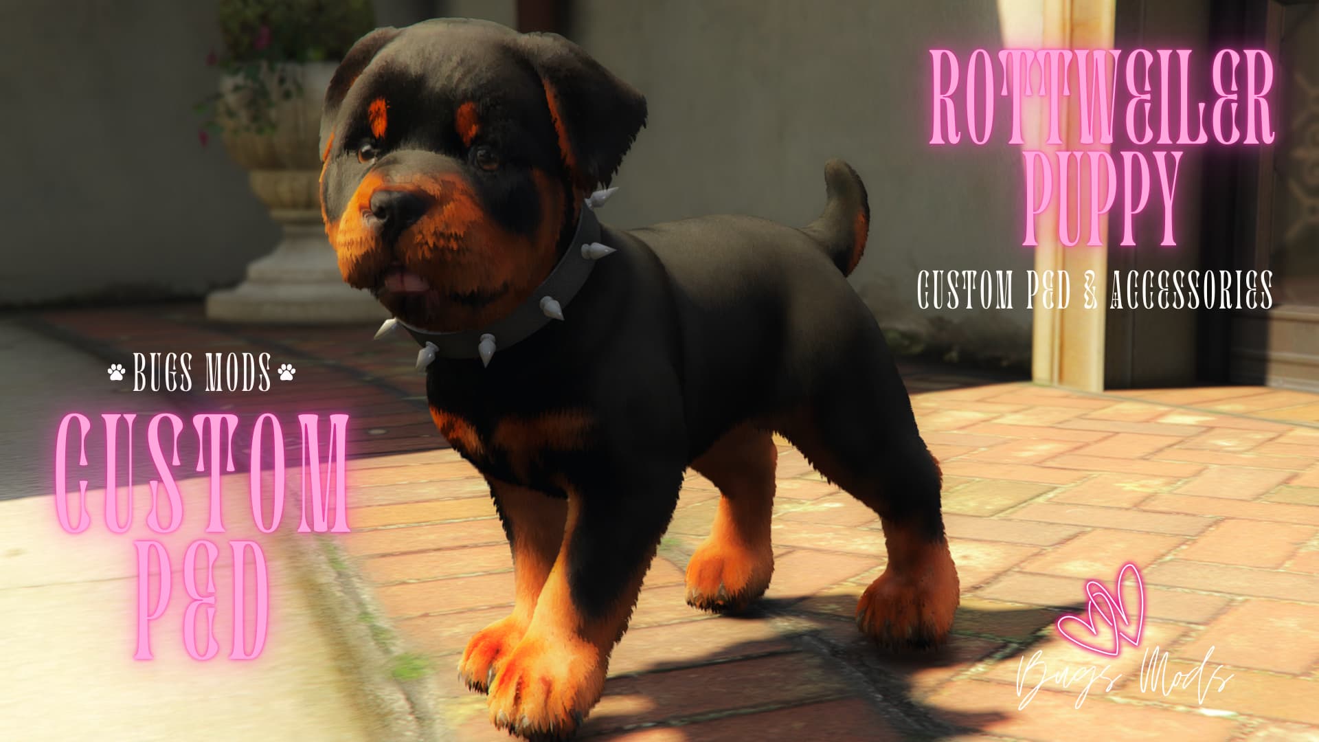 Rottweiler Puppy (Puppy Chop) Ped - FiveM Releases - Cfx.re Community