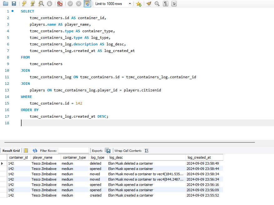 Container Stashes [QBCore] - FiveM Releases - Cfx.re Community