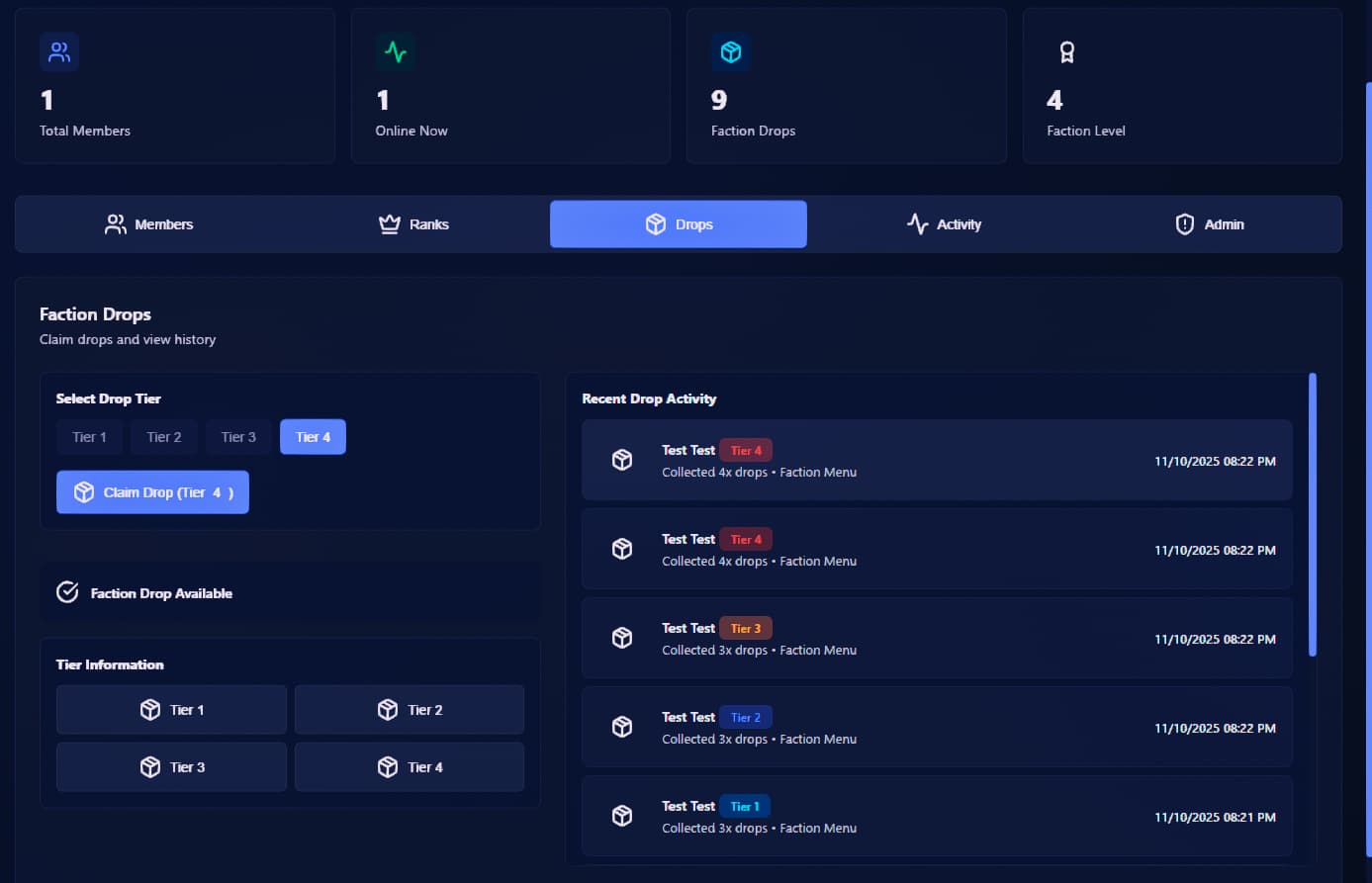 Faction/Gang Management System - FiveM Search