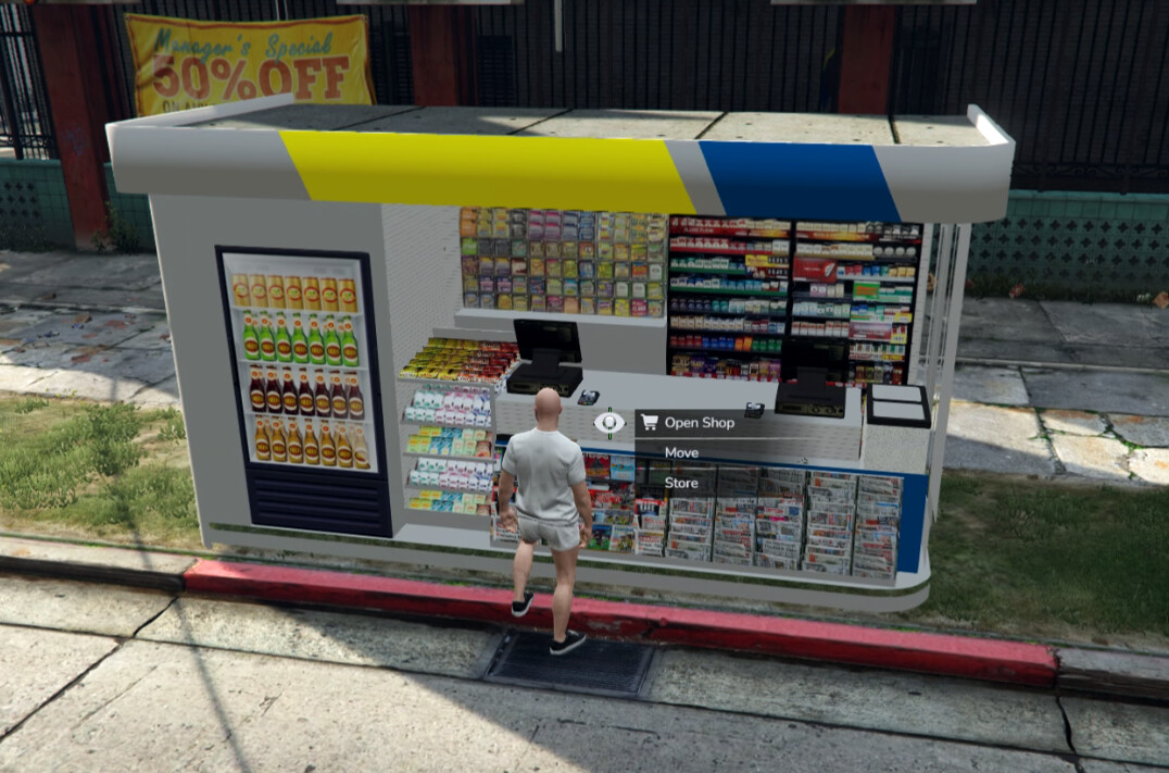 SHOPS AND STANDS [QBCore / ESX / QBOX] - FiveM Releases - Cfx.re Community