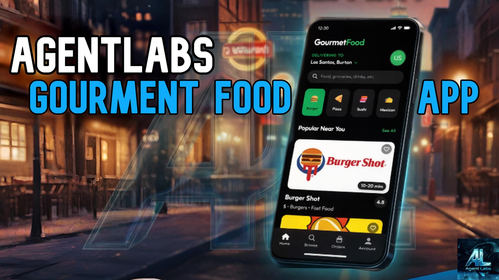 [PAID] AgentLabs: Gourmet Food Delivery App | FiveM Script | QB-Core ...