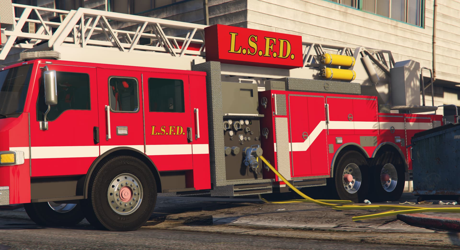 Fire Supply Line [v2] - Dynamic Ropes - Adjustable Water Tank Levels ...