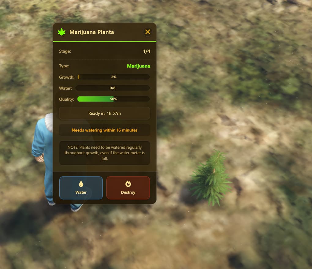 [PAID] [ESX] VF Advanced Weed Script | Grow Anywhere · Dynamic Quality ...